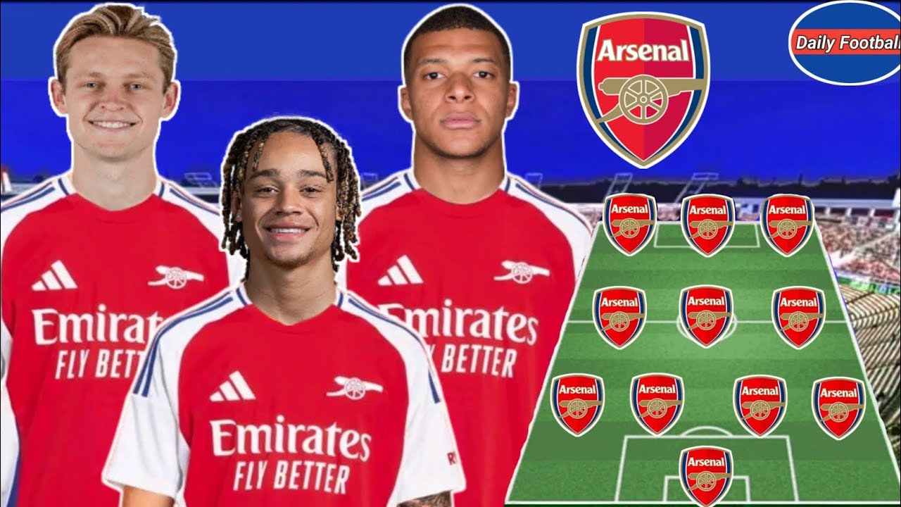 Arsenal Next Season Lineup With Transfers 😱 Arsenal Transfers News 😍 ...
