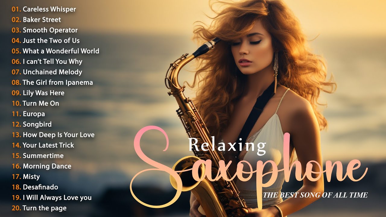 Romantic Relaxing Saxophone Music - Best Saxophone Instrumental Love ...