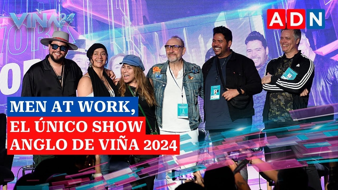 Men at Work se presenta en Viña 2024 con nuevas caras - YouTube