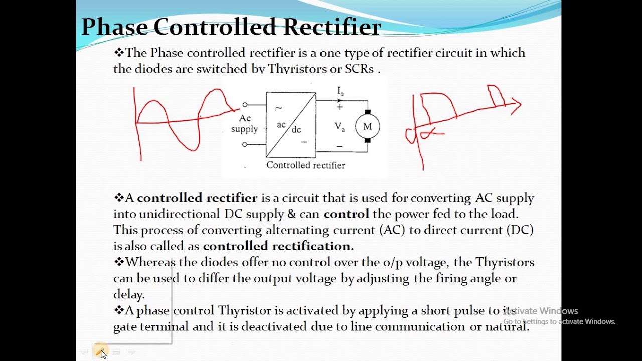 Phase Controlled Rectifier - YouTube