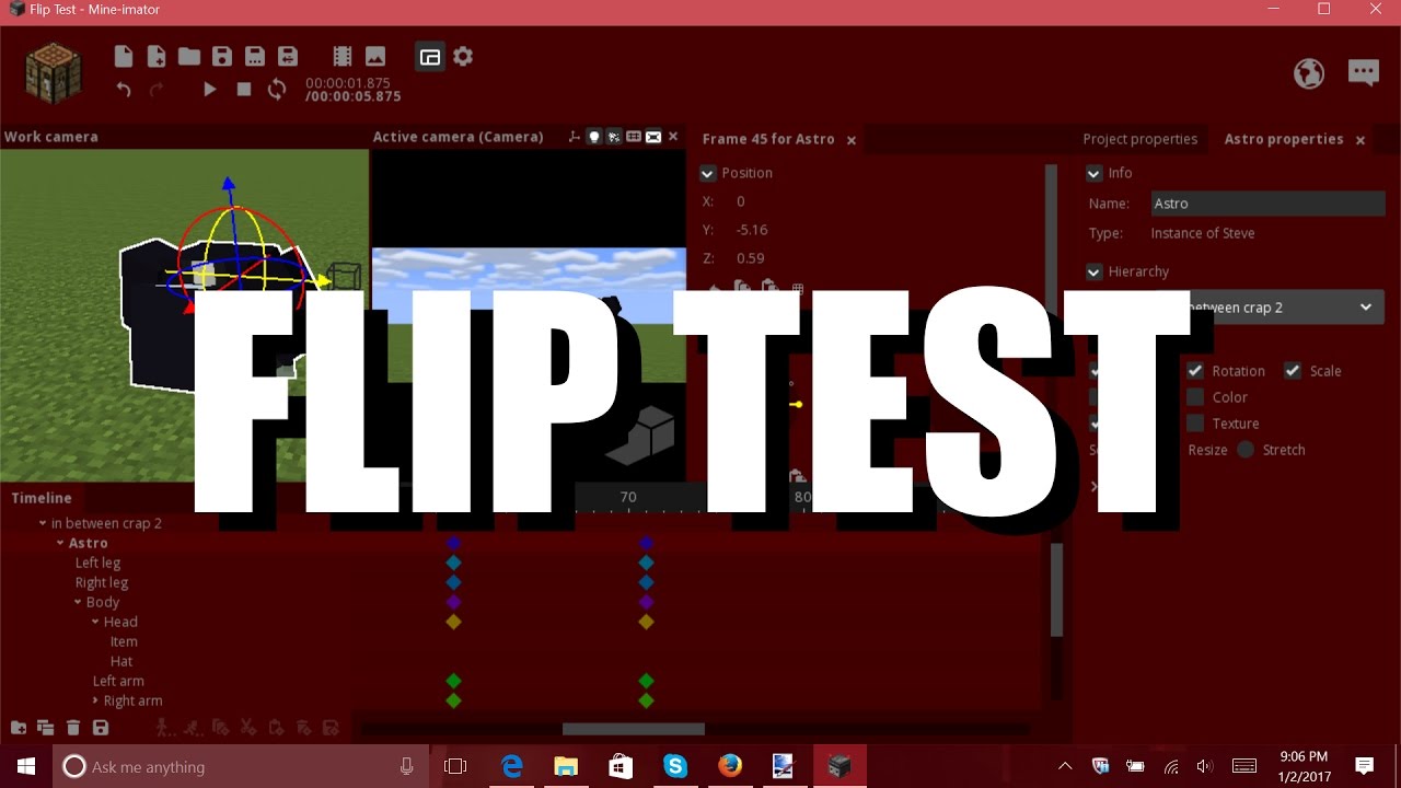 Flip Test [Timelapse] (MI) - YouTube
