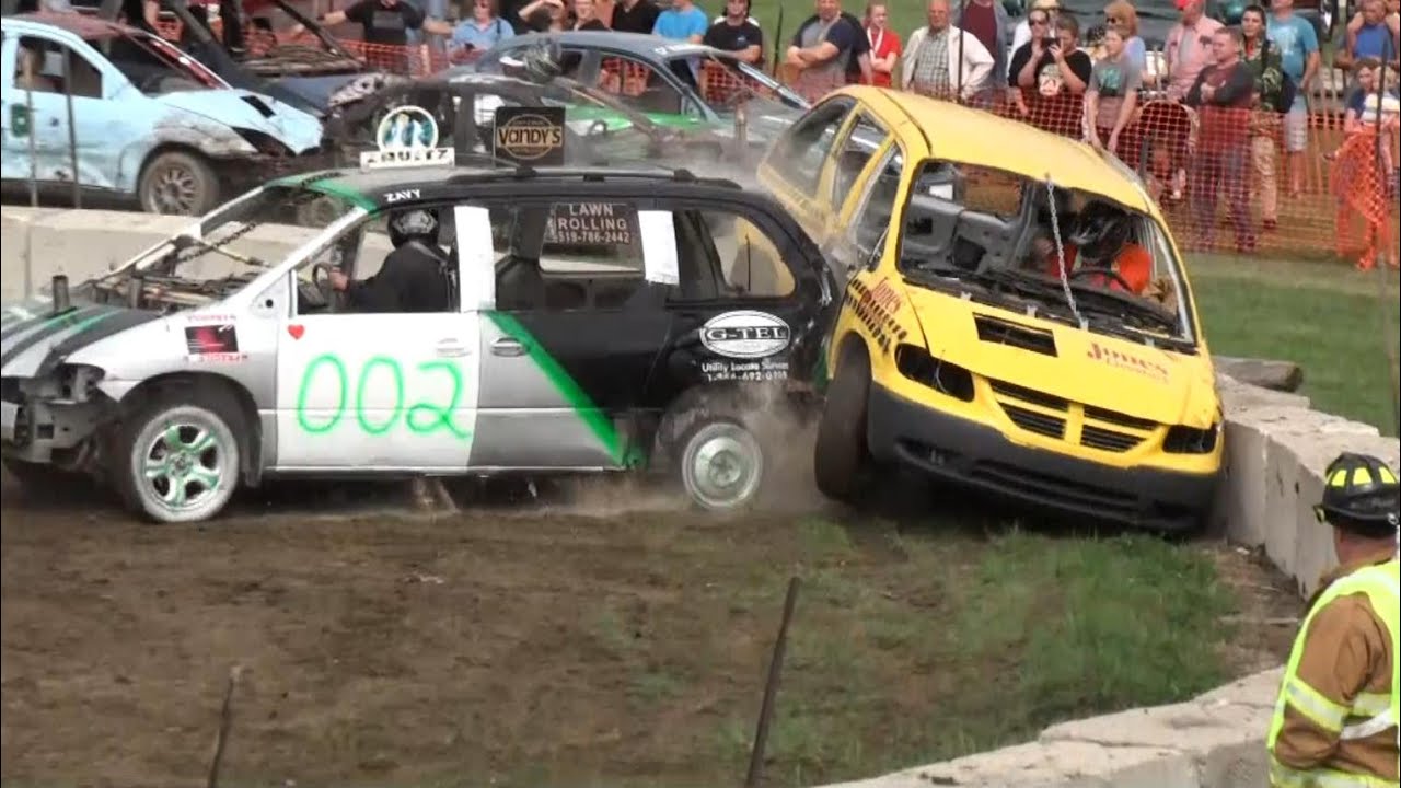 Forest Fair Demolition Derby 2015 | Vans Heat 2 - YouTube