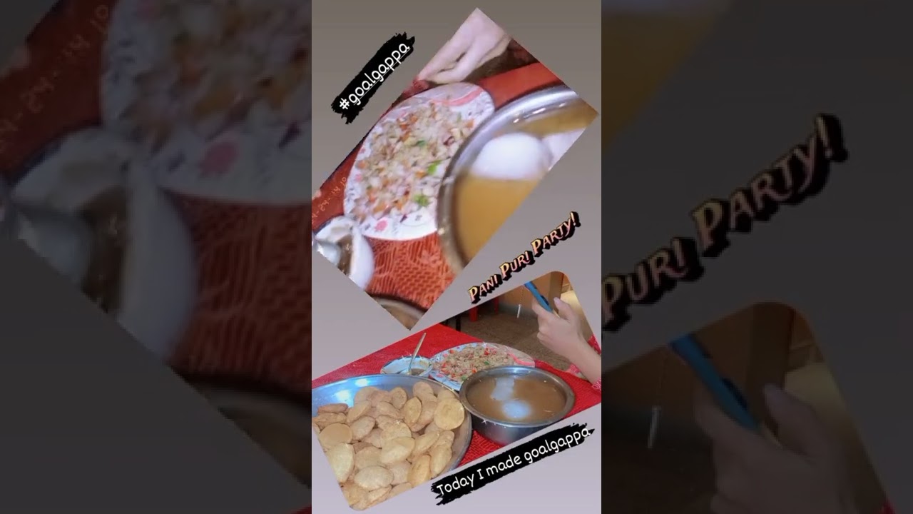 Goal Gappay || Pani puri || home made pani puri #goalgappa #panipuri # ...