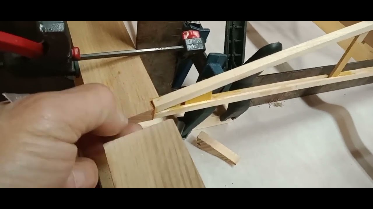 FP202 Scratch build from prints E84 nose ribs, build the aileron - YouTube