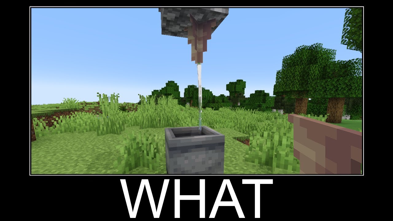 Minecraft realistic wait what meme, Lava, Water, Slime #15 - YouTube