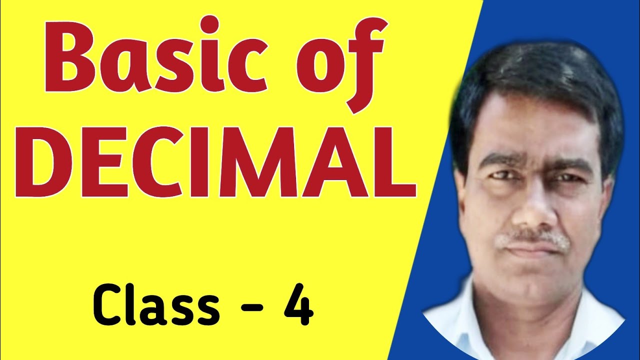 Basic of Decimal । Math for Class 4 । - YouTube