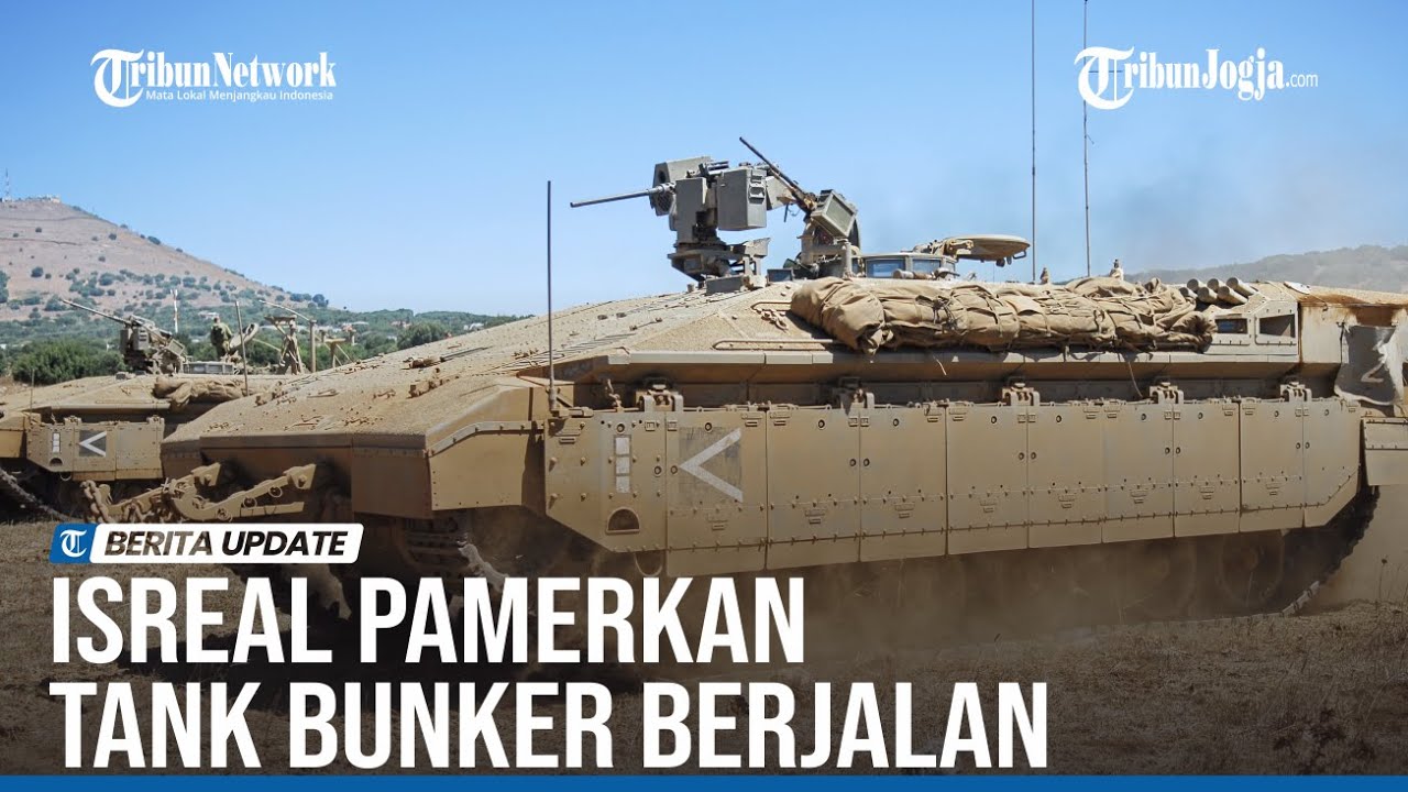 ISREAL PAMERKAN TANK ANTI RPG USAI TANK ANDALAN KEOK DI RUDAL HAMAS ...