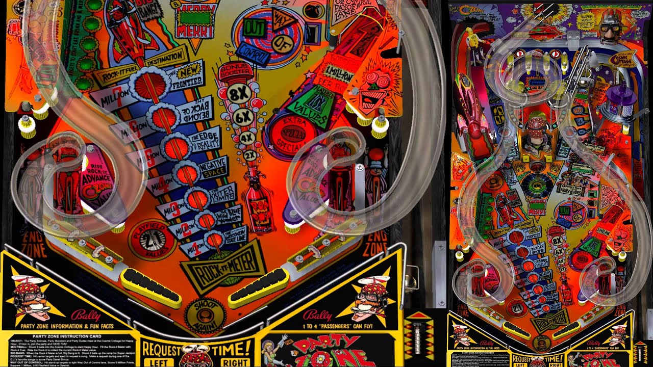 Party Zone: Visual Pinball - YouTube