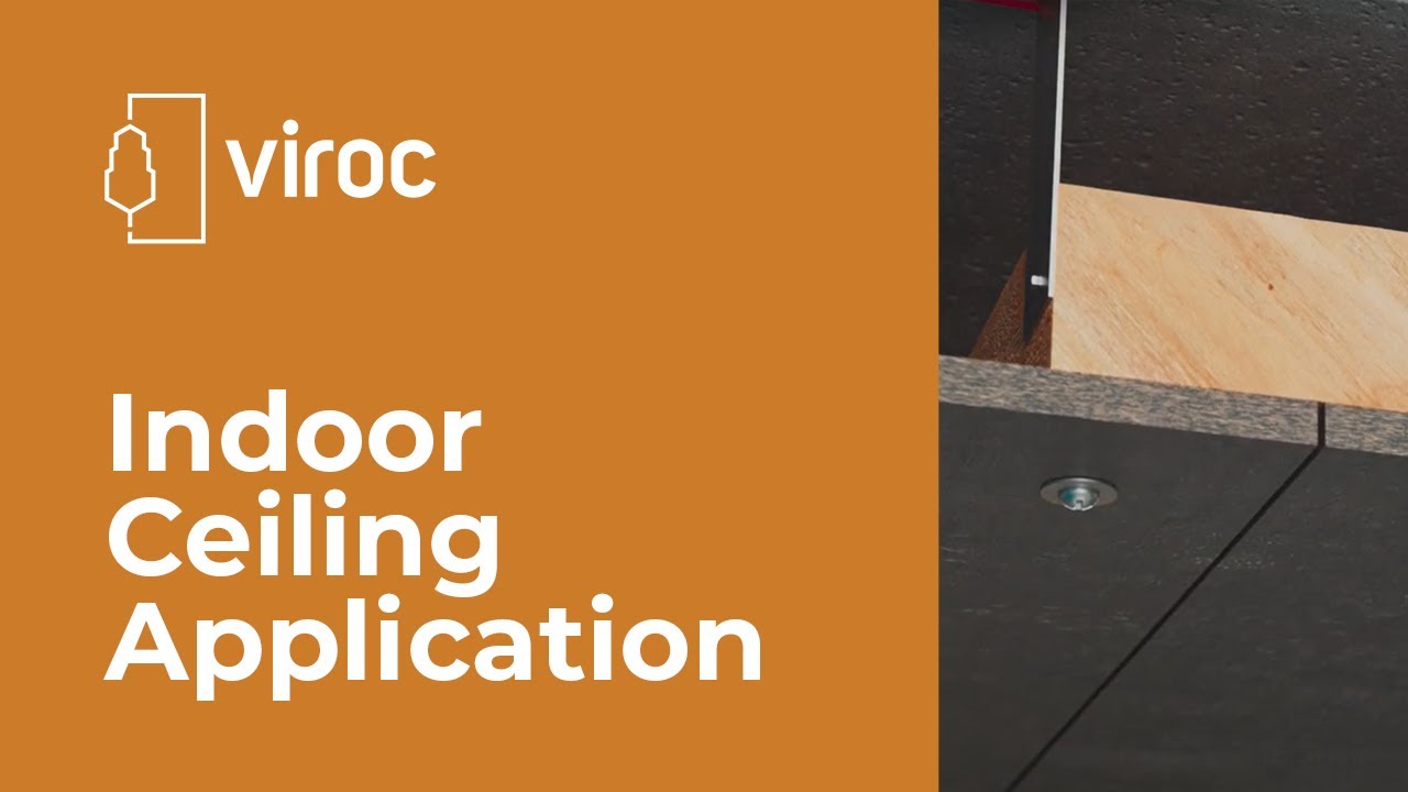 VIROC - Indoor Ceilings Application - YouTube