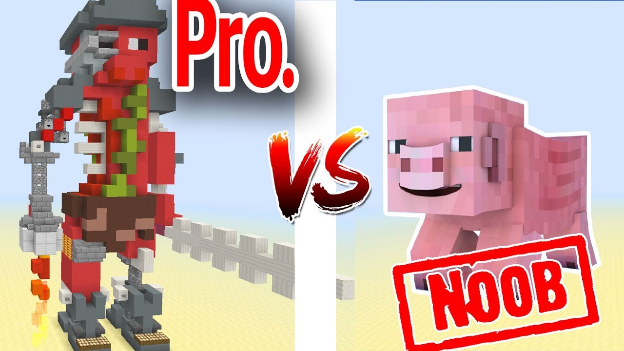 Đại Chiến Những Con Heo Địa Ngục Trong Minecraft - YouTube