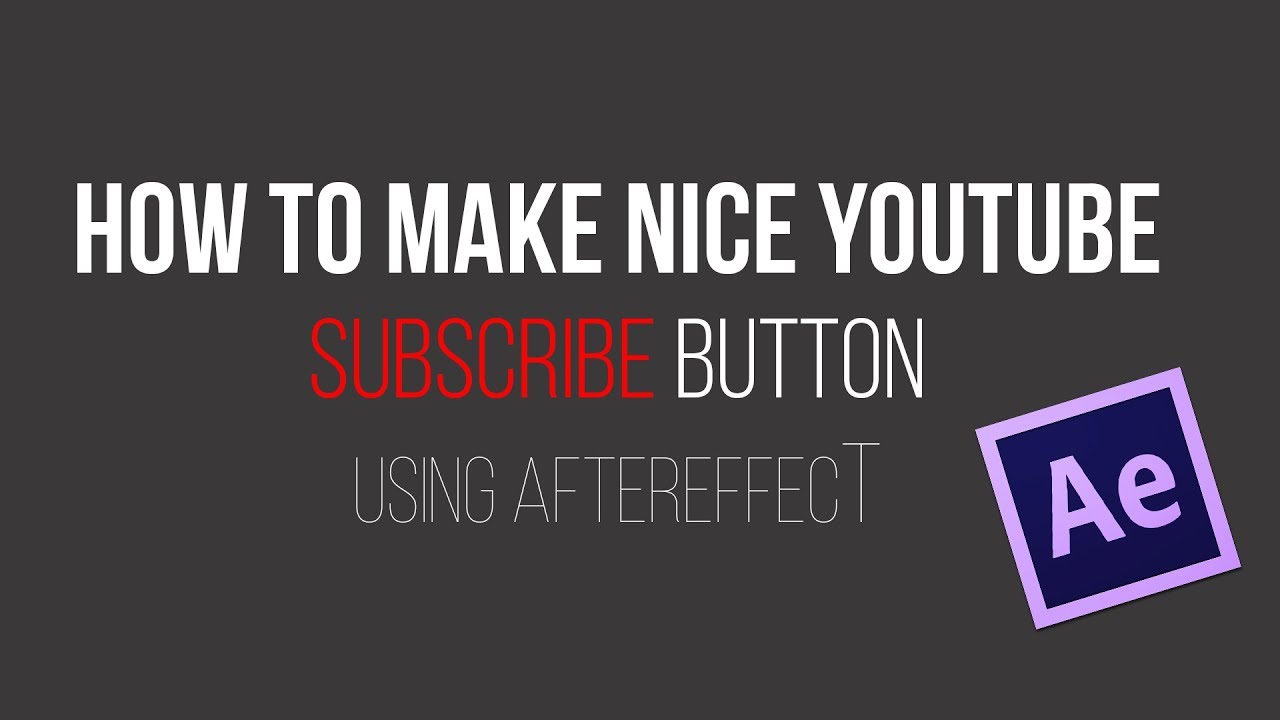 How to make YouTube subscribe Button as beginner ( free template) - YouTube