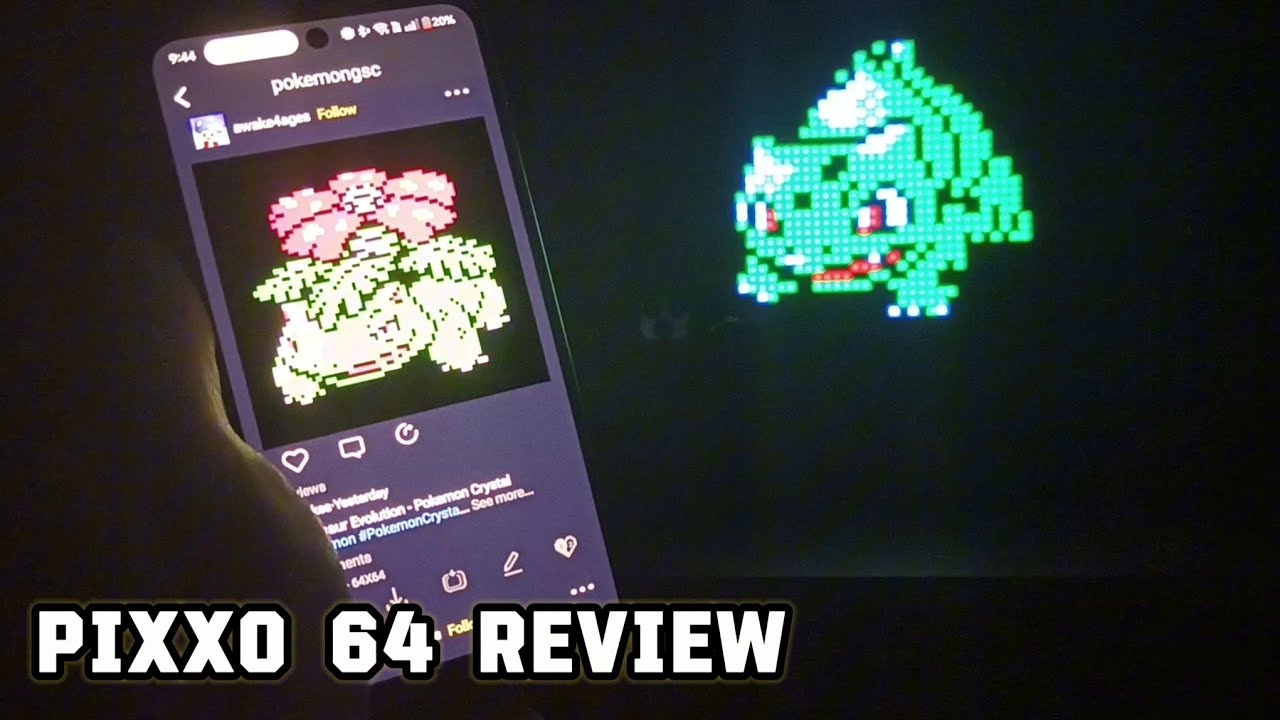 Divoom Pixxo 64 Review - Pixel Art Frame - YouTube