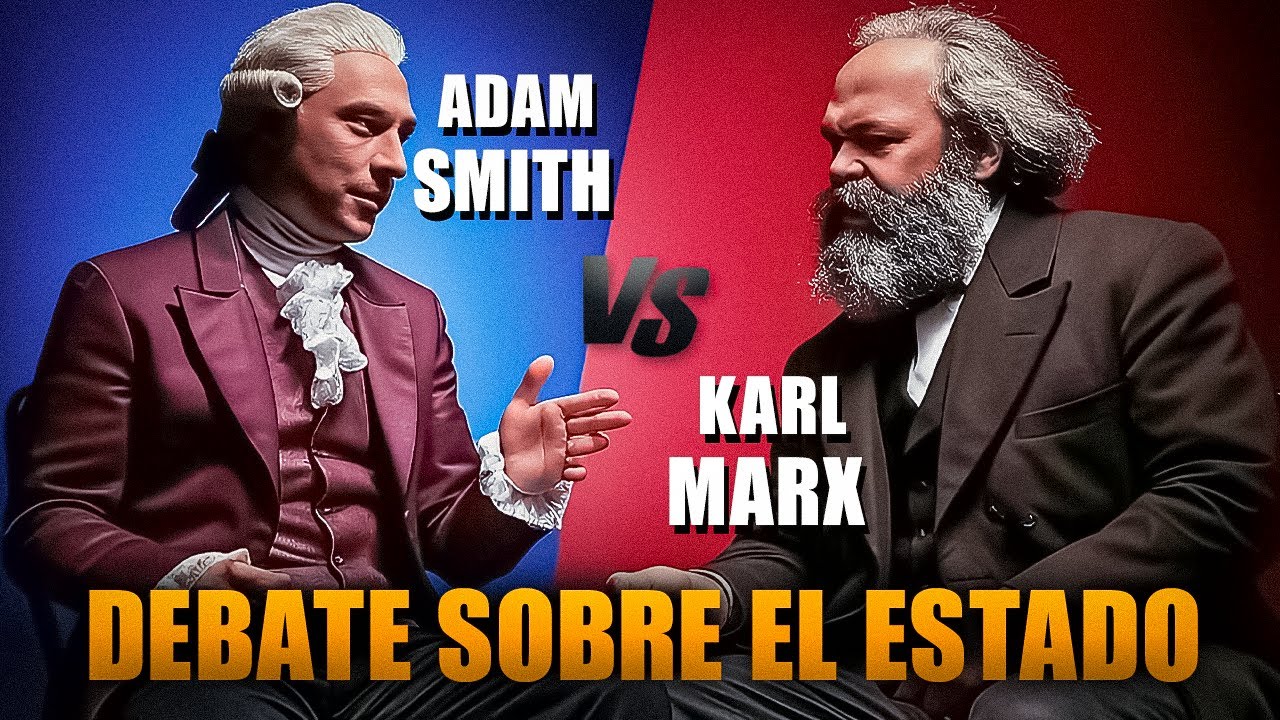 DEBATE HISTÓRICO: Adam Smith VS Karl Marx *Parte 3 | Capitalismo VS ...