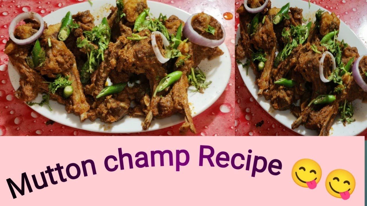 Fried Mutton Champ @786Sana - YouTube