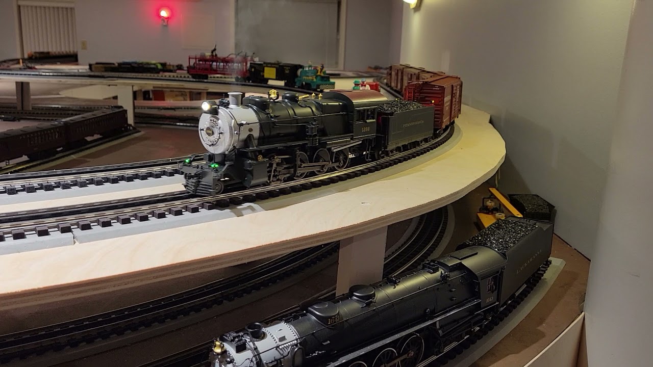 Newly Painted PRR Boxcar Drive-By - YouTube