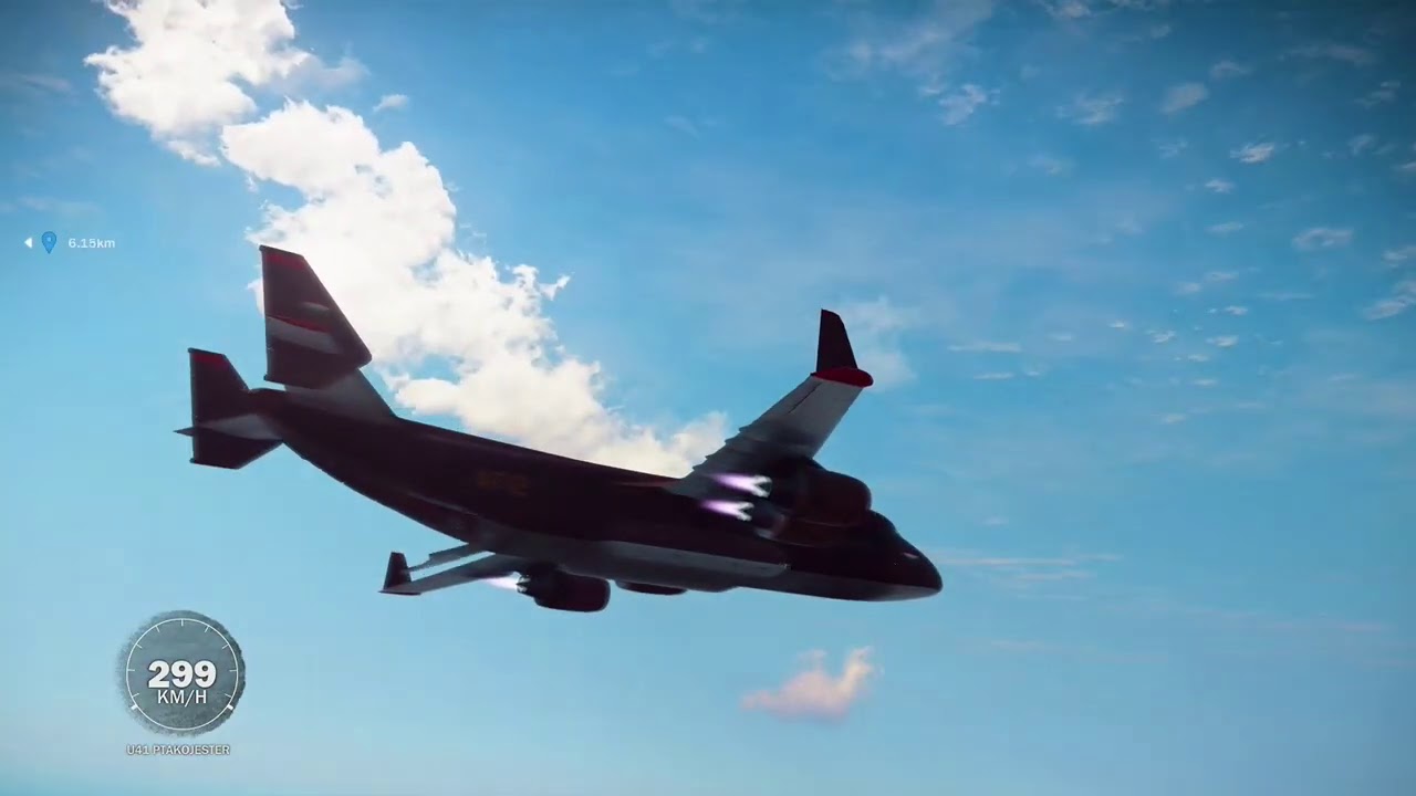Just cause 3 enemies cargo plane crash - YouTube