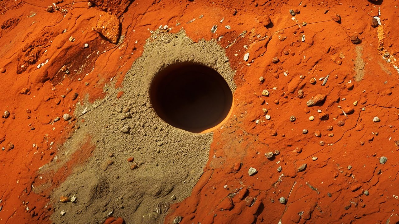 Robot makes largest discovery of organic material on Mars - YouTube