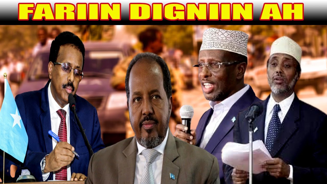 DEG DEG Farmajo & Abdi Qasim oo Buudka Kula Tuntay Xasan sh, Dhulka Danta Guud oo Xasan Tuug ka ...