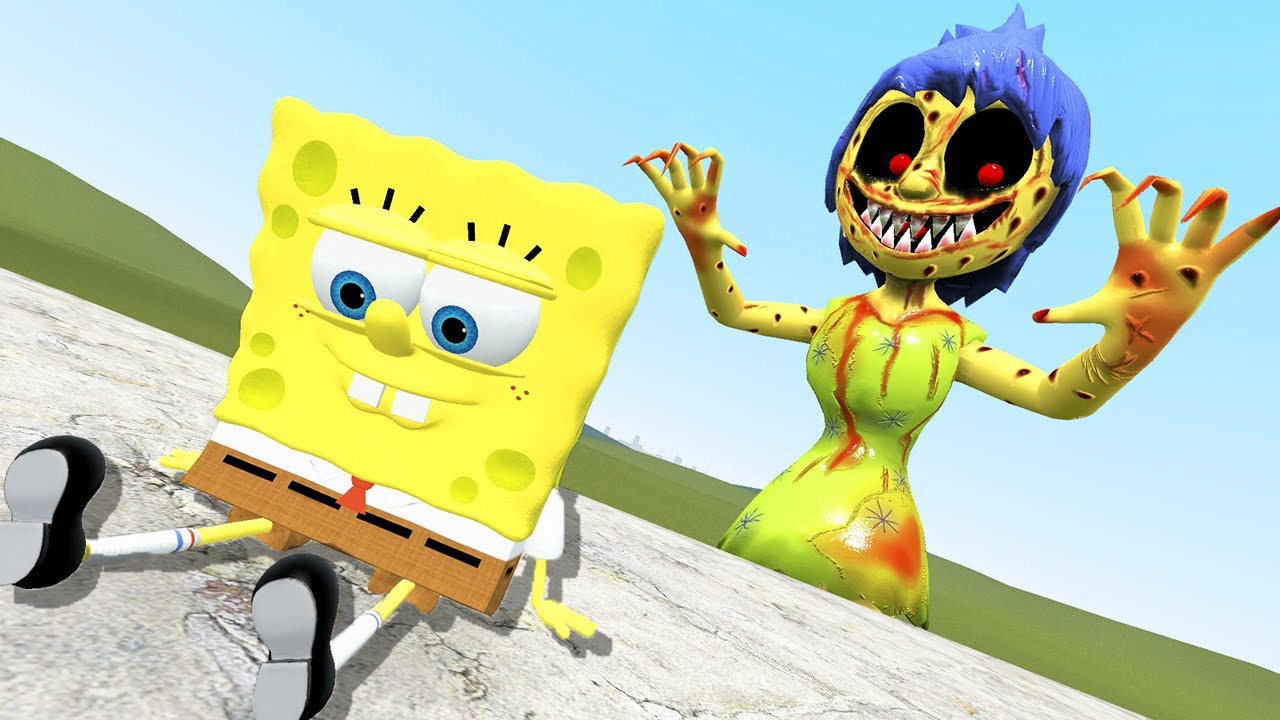 SPONGEBOB vs INSANITY (Garry's Mod) - YouTube