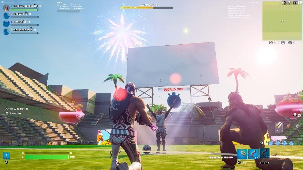 Fortnite FIFA WORLD CUP - YouTube