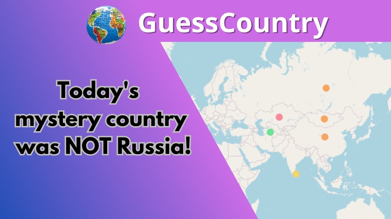 Guess Country - Play The Game With Us And Find Today's Mystery Country ...