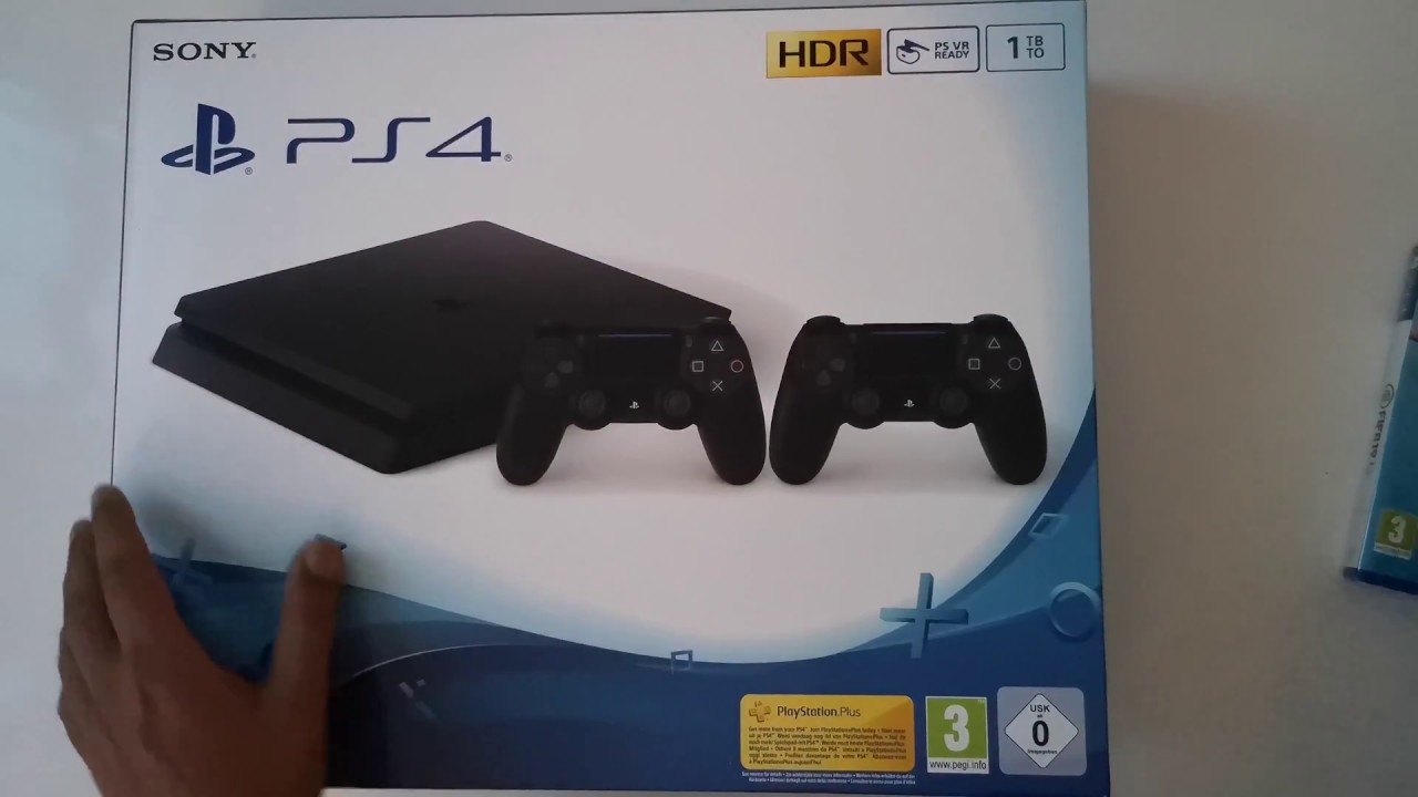 PS4 SLIM UNBOXING - YouTube
