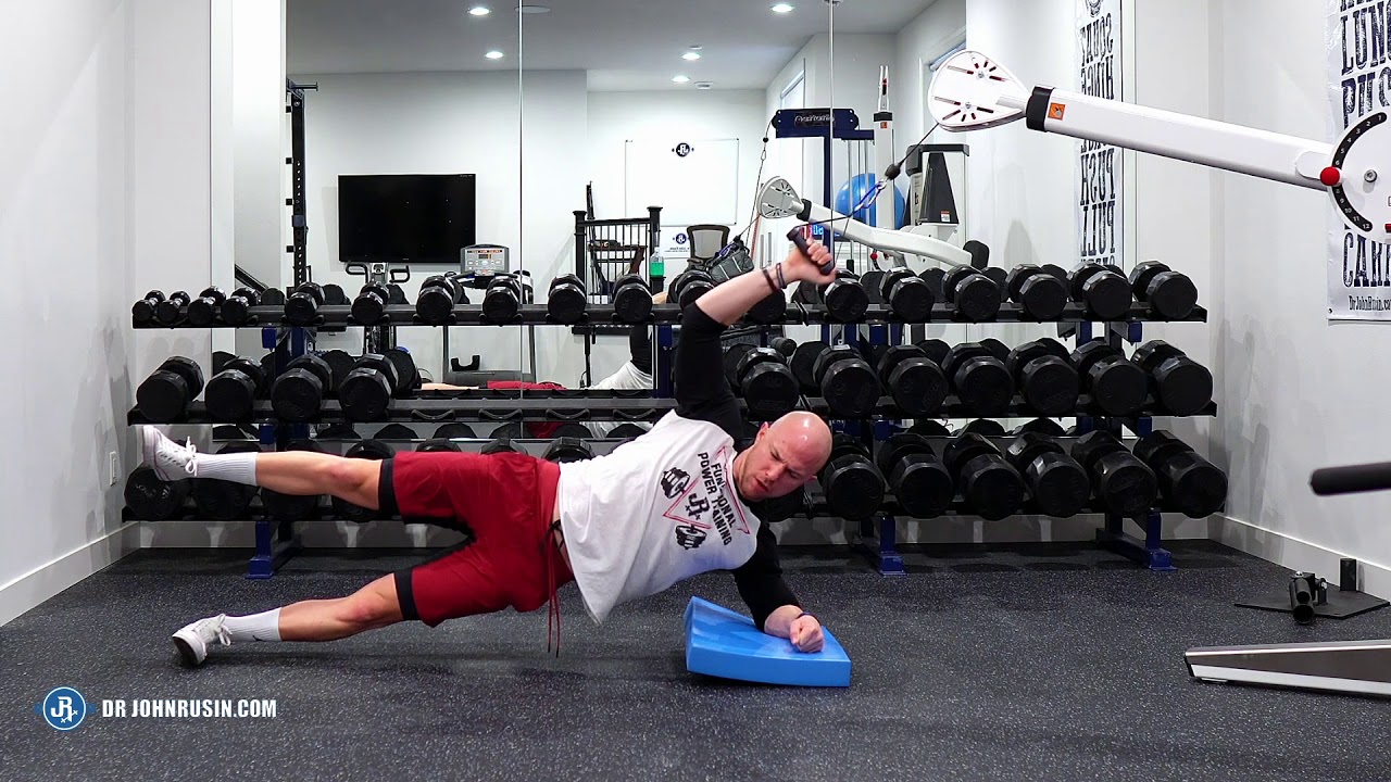 Side Lying Cable Y Row - YouTube