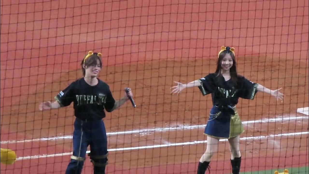 24/8/17 オリックスvs日ハム BsGravity 「勝ちSKY」 RYUTO HIYORI YUKARI KOTARO YUIKA SAAYA - YouTube