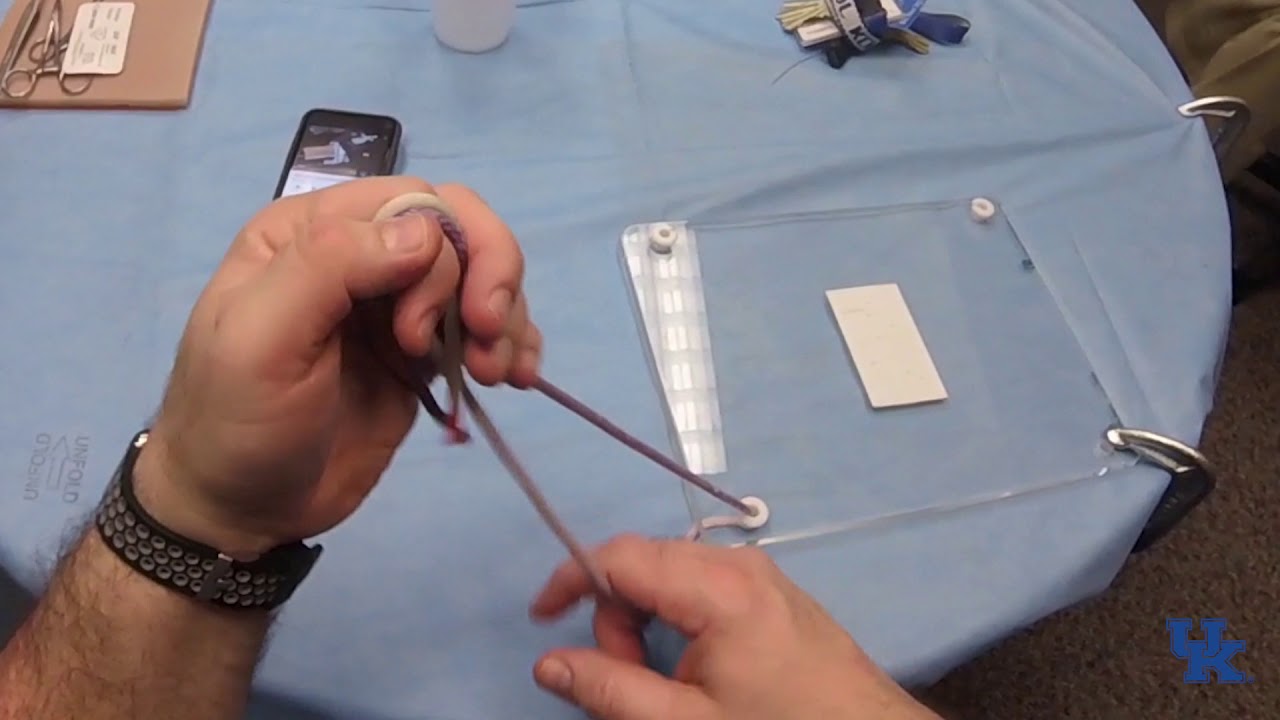 Two Handed Knot Tying - YouTube