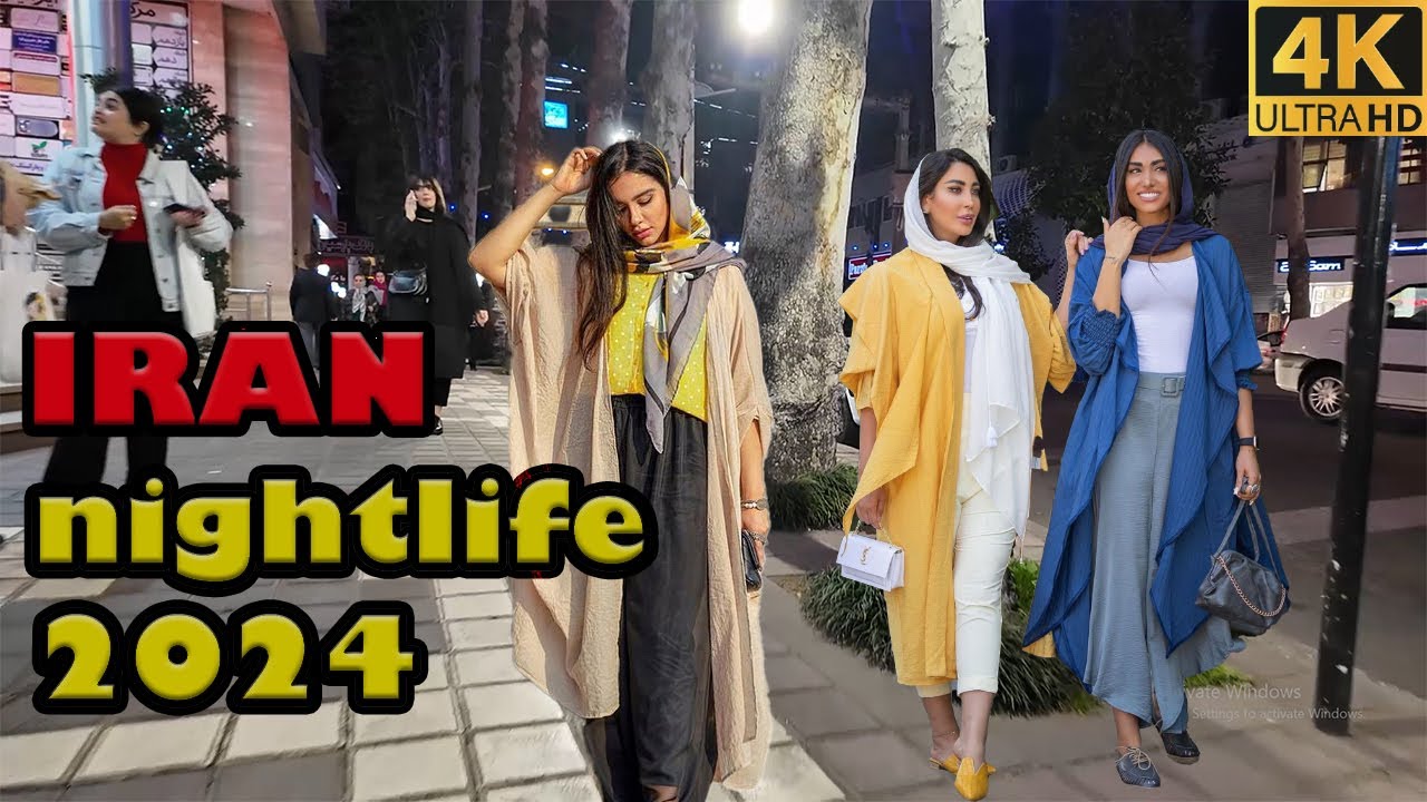 exploring luxury streets in Iran-rasht city Golsar - YouTube