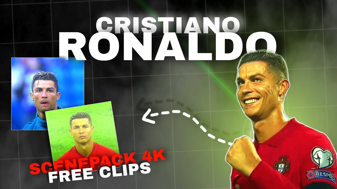 Cristiano Ronaldo 4K ULTIMATE SCENEPACK RARE CLIPS | FREE CLIPS for ...