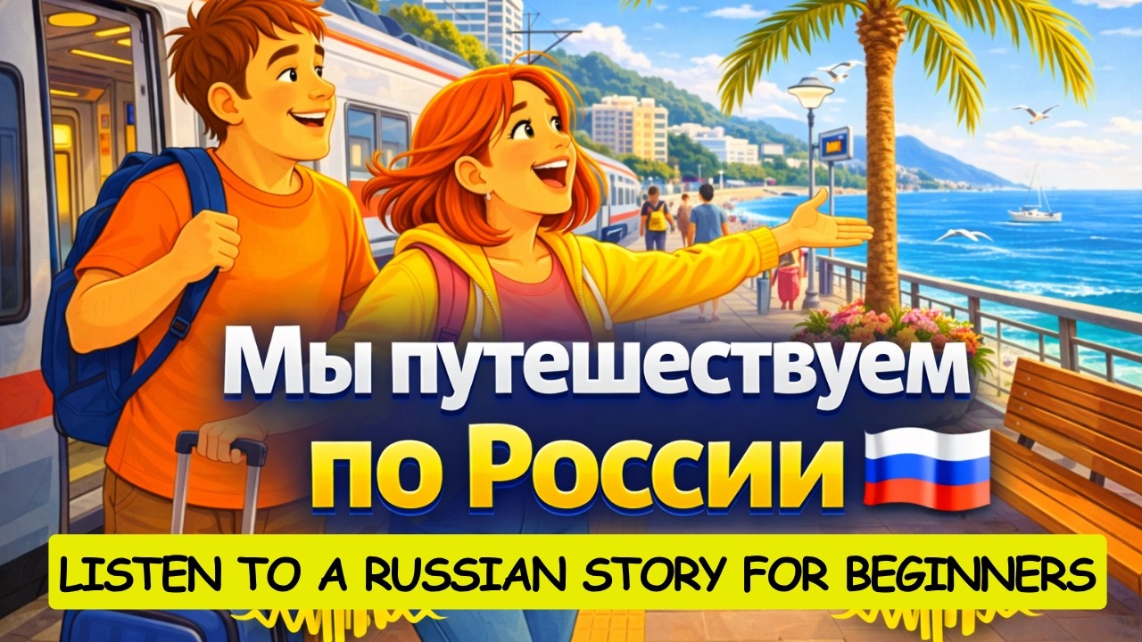 Russian Listening Practice | We Travel in Russia 🇷🇺 (Slow Russian B1 ...