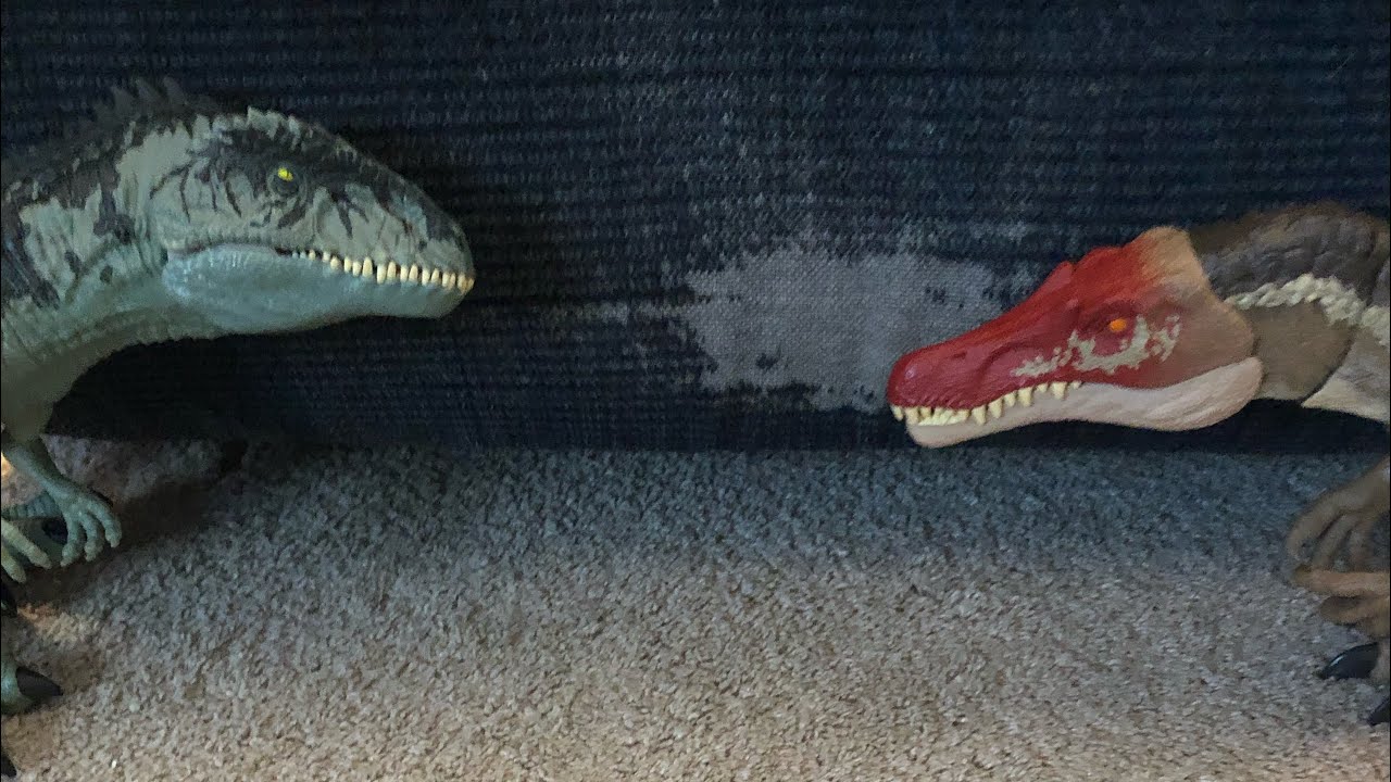 Giganotosaurus vs spinosaurus (turn your phone or tablet sideways ...