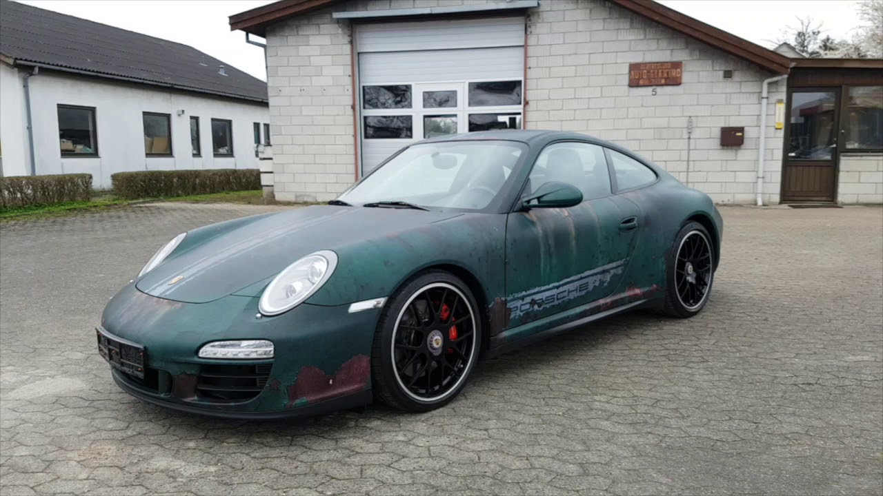 Porsche 911 rusty design - YouTube