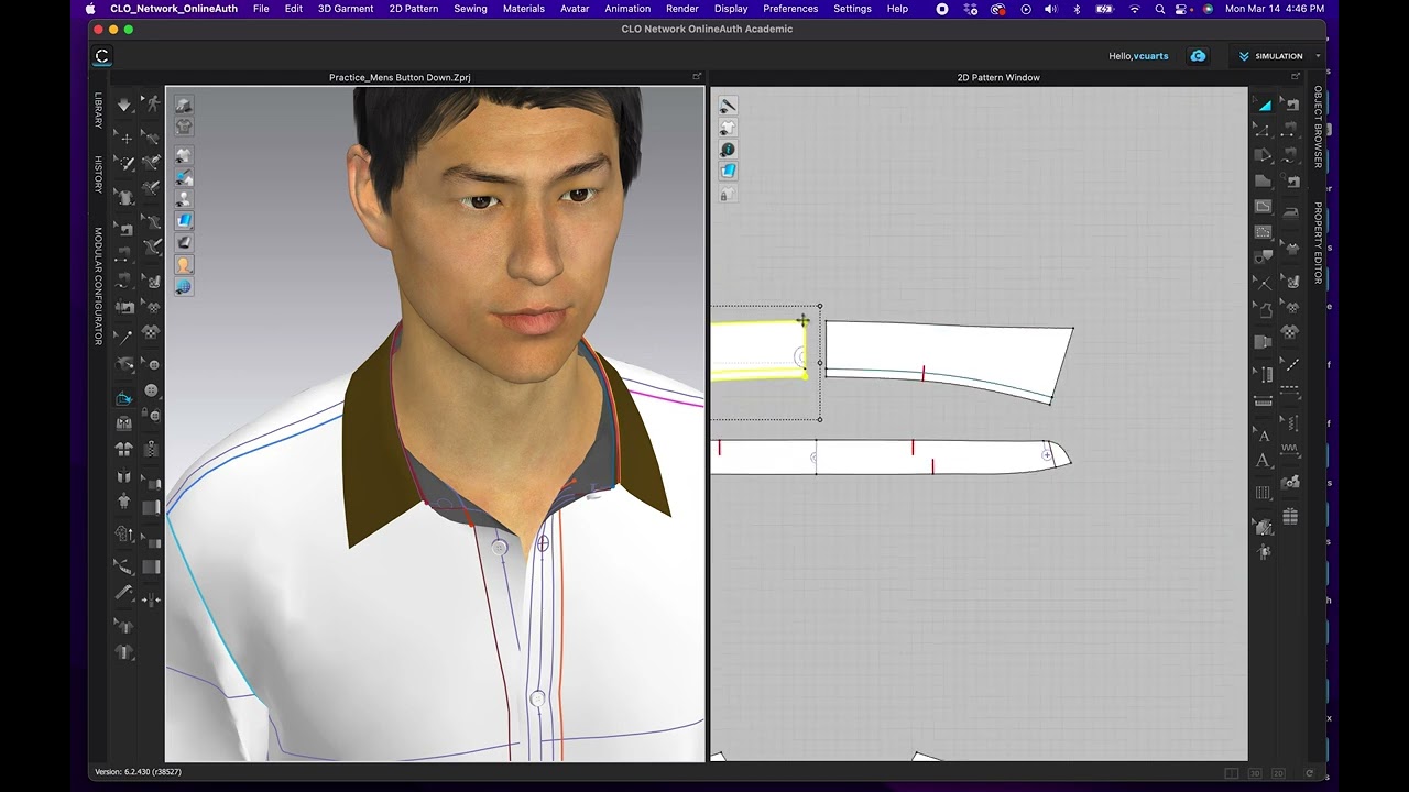 How to Create Pleats and Fold Angles in CLO 3D - YouTube