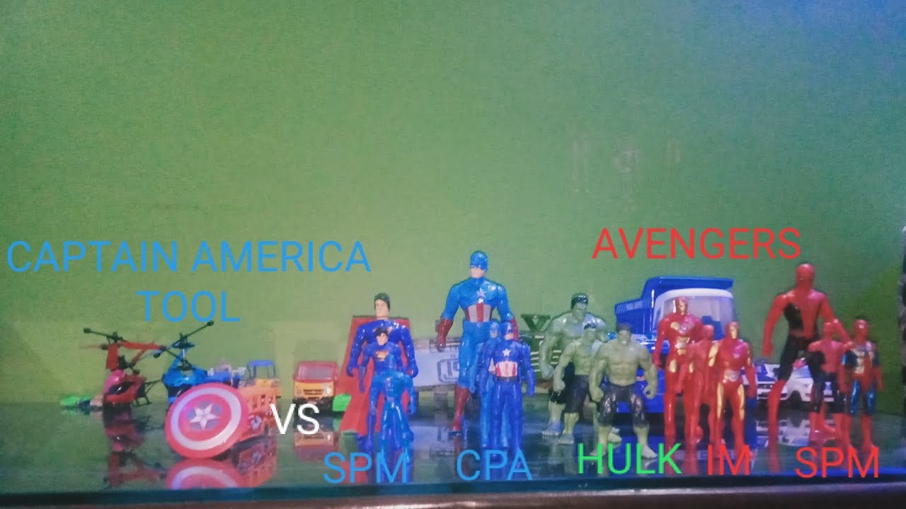 CAPTAIN AMERICA TOOL VS SUPERMAN TEAM CAPTAIN AMERICA TEAM HULK TEAM ...