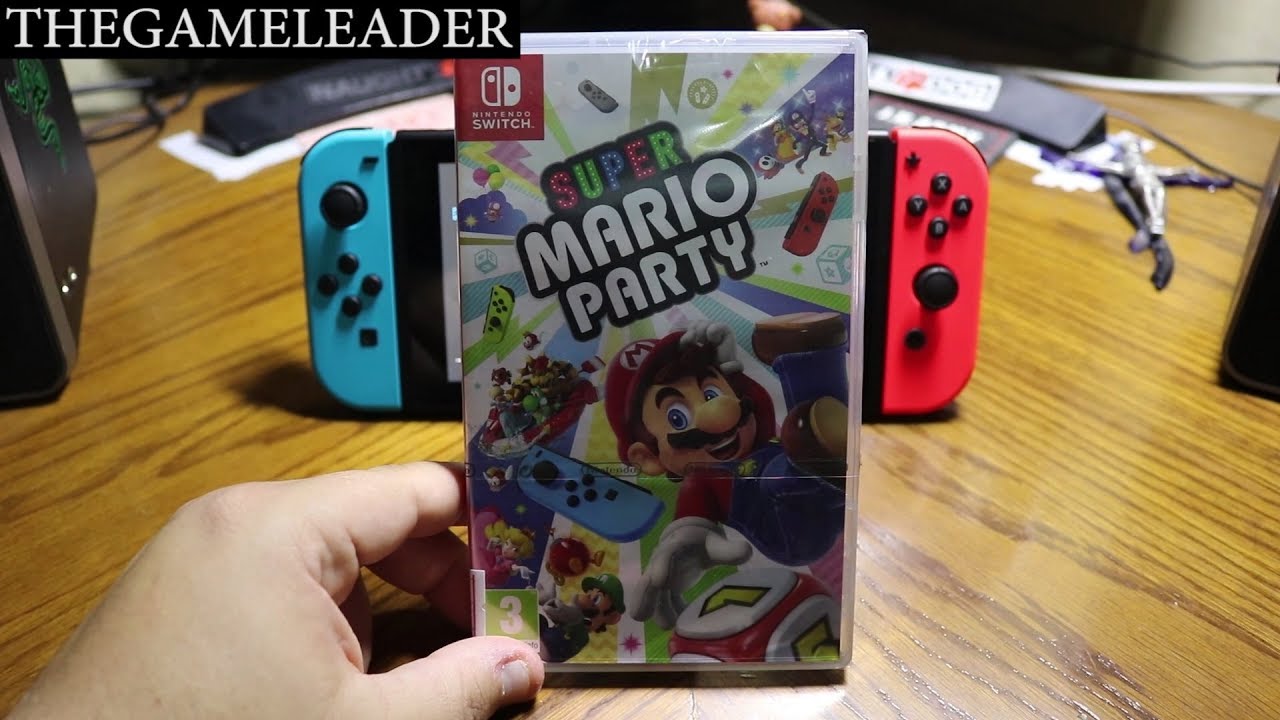 Super Mario Party (Nintendo Switch) - Unboxing - YouTube