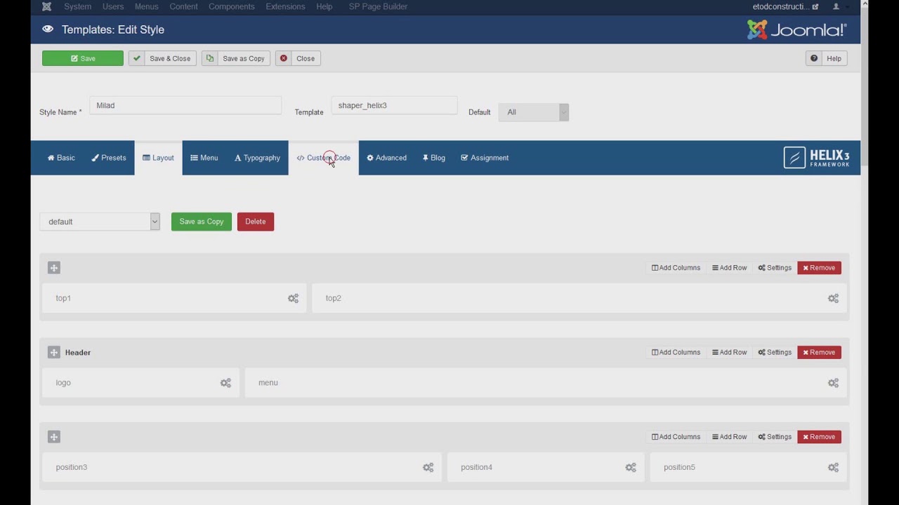 How to make the logo and menu in same line / same row (aligned) on ...
