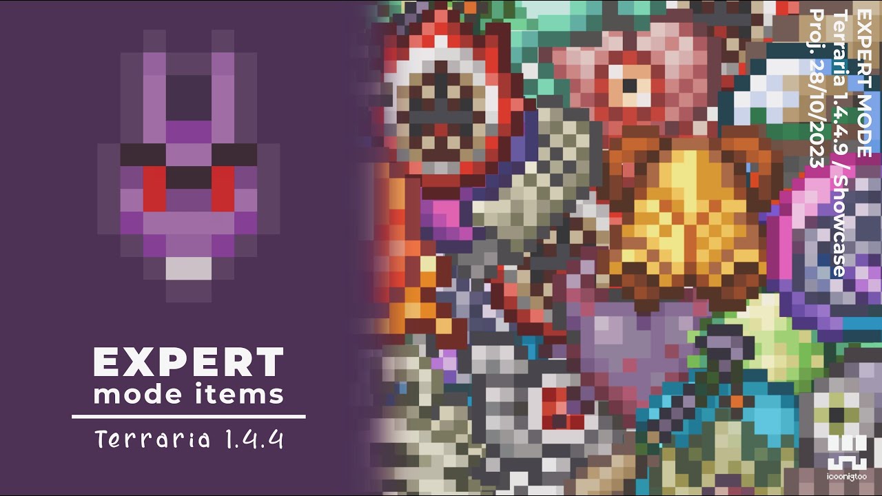 All Expert Mode Items - Terraria 1.4.4 - YouTube