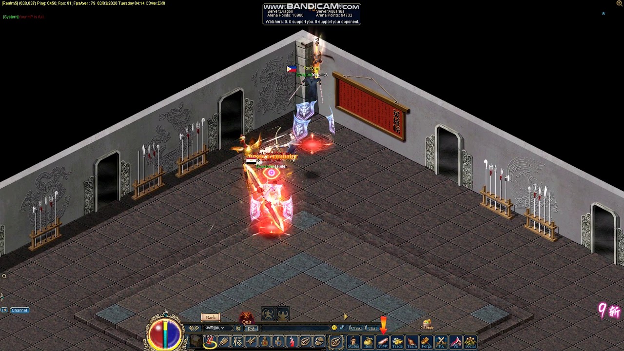 conquer online Dragon Server playing in CS March 2,2020 - YouTube