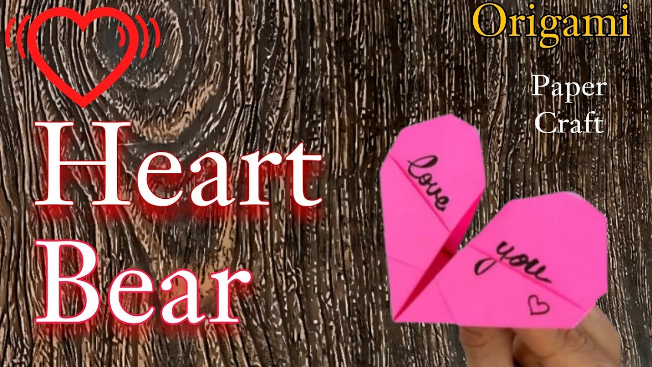 HEARTFELT Paper Craft: Origami Beating HEART Tutorial 💖 | 4k - YouTube