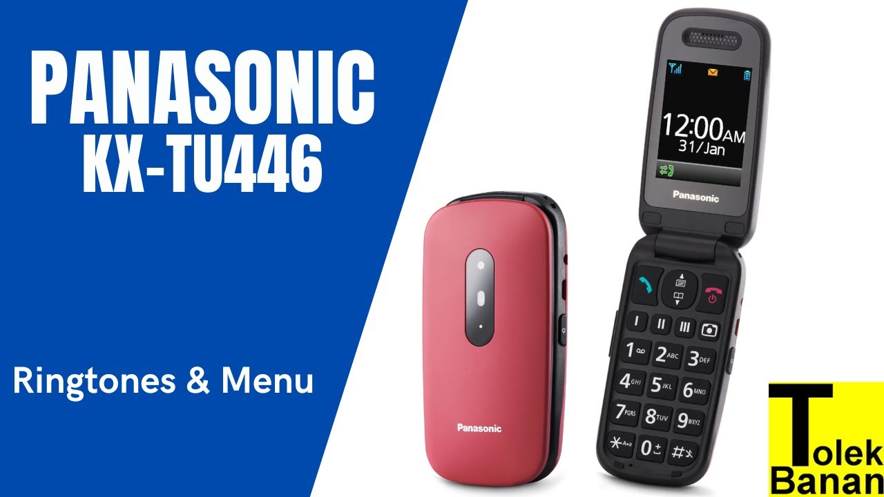 Panasonic KX-TU446 - Unboxing / Menu & Ringtones / Dzwonki - Classic ...