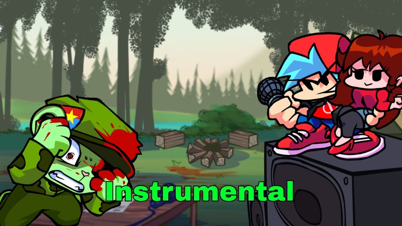 FNF VS FLIPPY FLIPPED OUT | V2 | Fallout Guerilla (Instrumental) - YouTube