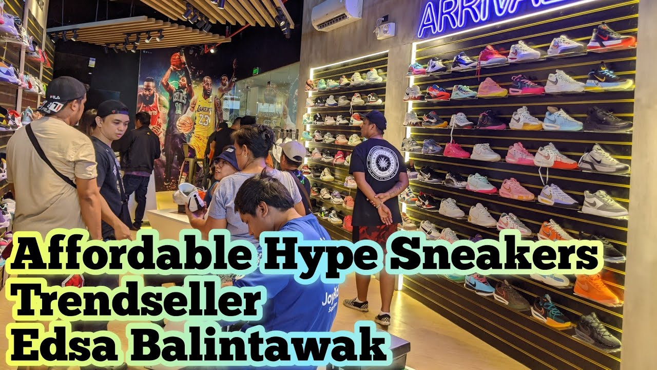 Sneaker Shopping | Trendseller Balintawak - YouTube