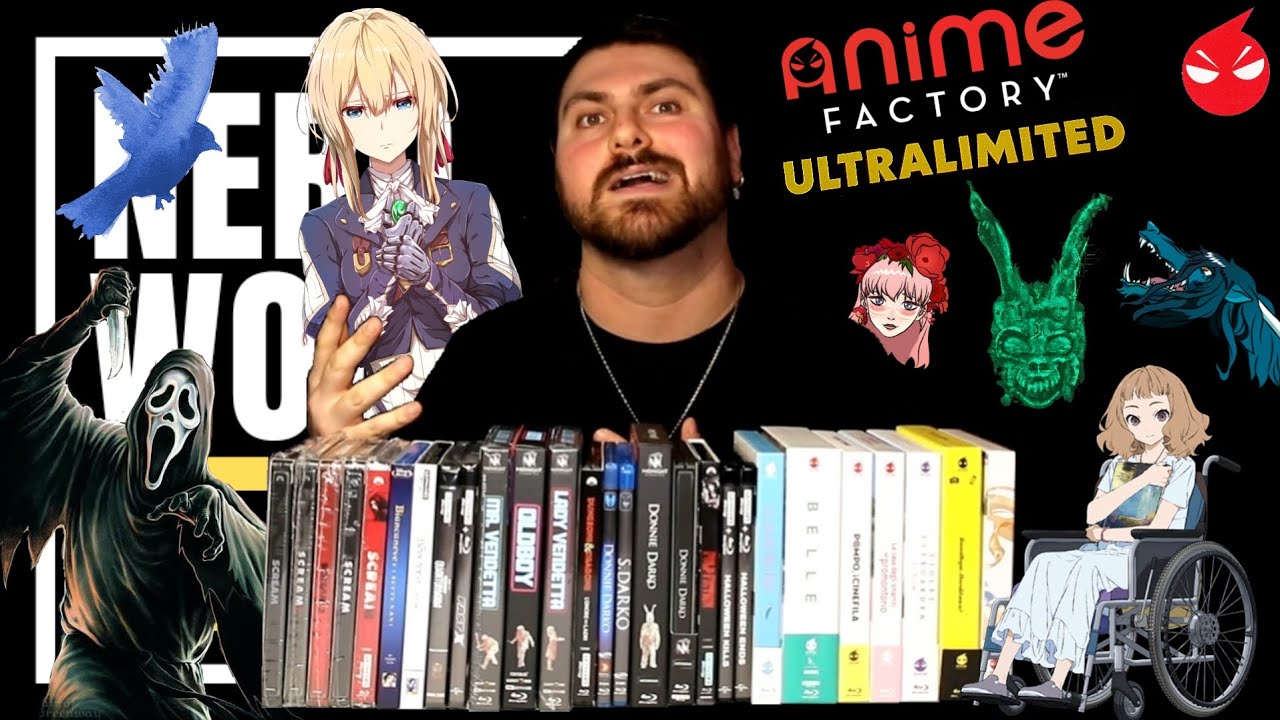 "ANIME FACTORY ULTRALIMITED EDITION" (Pt.1) 💥 Ultimi acquisti Blu Ray 😁 ...