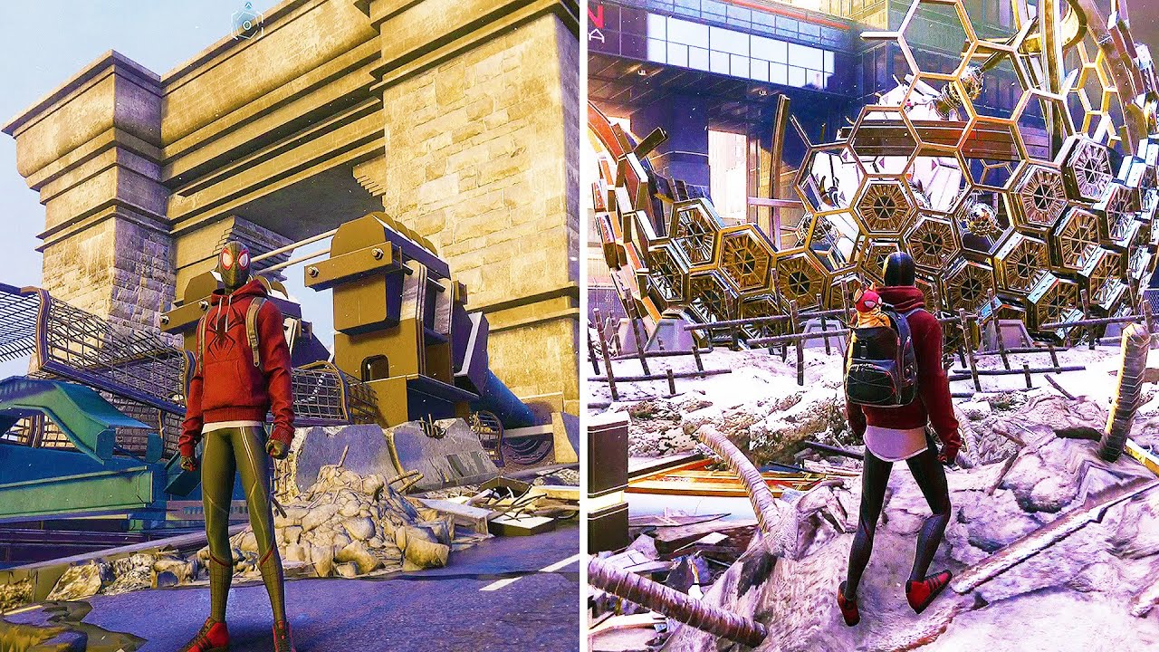 Revisiting The Bridge & The Reactor After Destruction - Spider-Man ...