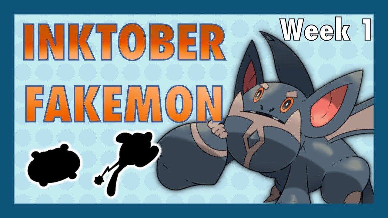 Fakemon of Inktober (WEEK 1)- Designing new POKEMON - YouTube