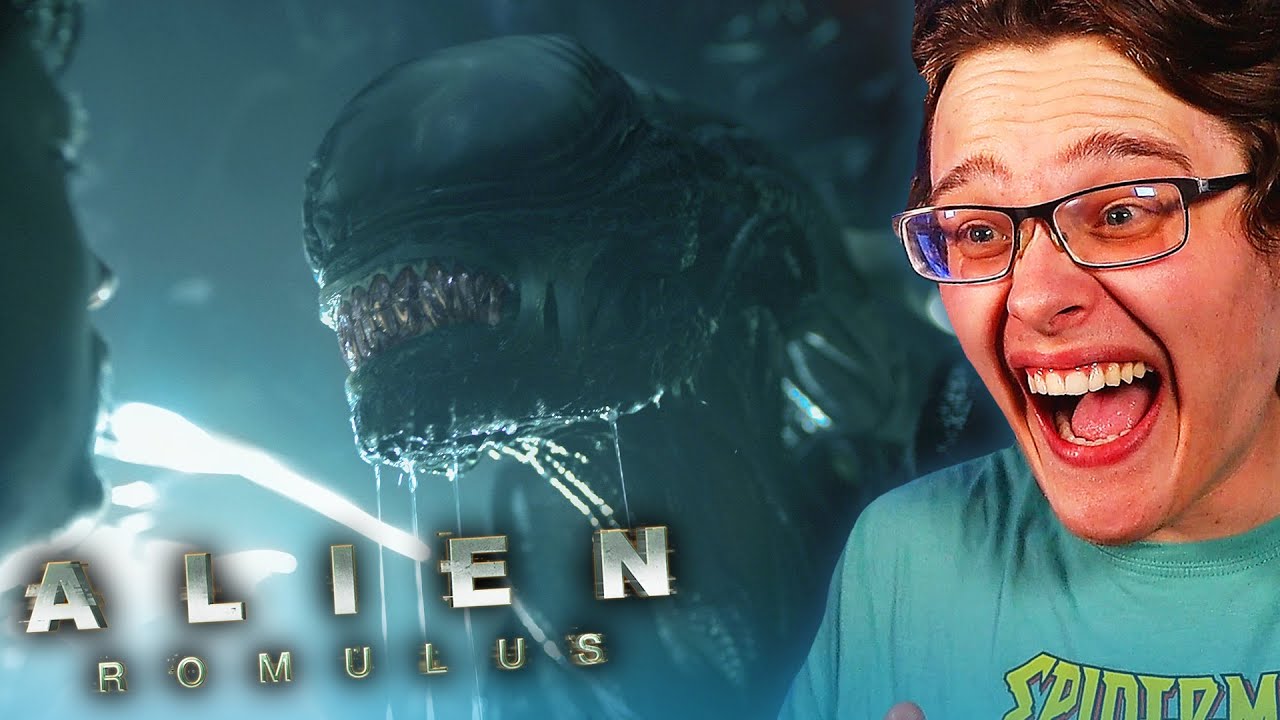 ALIEN ROMULUS Official Trailer REACTION! - YouTube