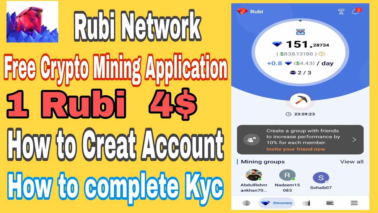 Ruby Coin Par Work Karne Tarika || Ruby Coin Price || Ruby coin new ...