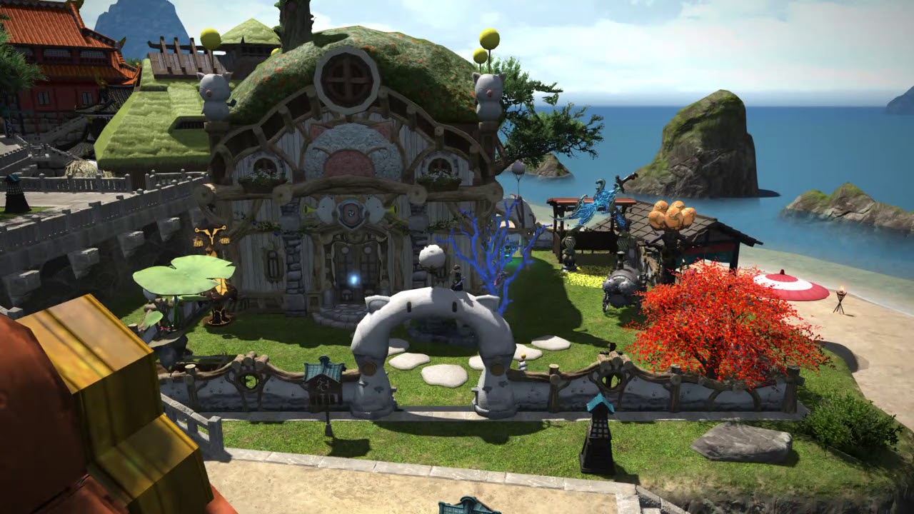 FINAL FANTASY XIV Pipinha's Moogle house - YouTube